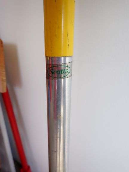 Broom w/dustpan - SCOTTS Wolf Garden Lawn Rake - Libman 8 Foot ...