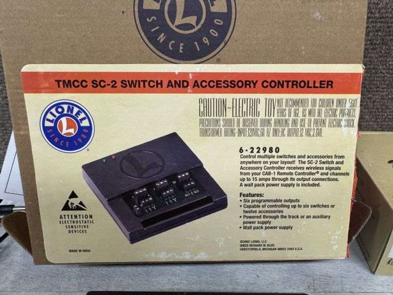 Lionel TMCC SC-2 Switch and Accessory Controller with Wiring and ...