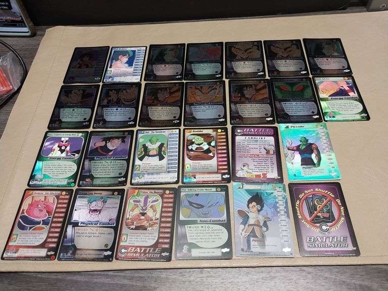 Dragon Ball Z CCG Cards (26 Cards) – Mixed Lot with Foils & Battle ...