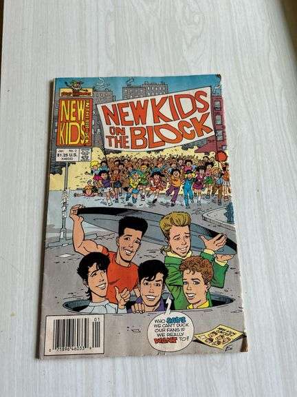 New Kids On The Block Comic Book - Auction Ohio