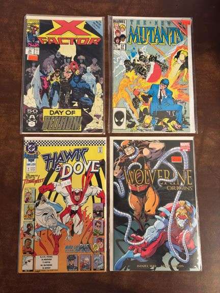 X Factor No. 70 / The New Mutants No. 37 / Hawk & Dove No. 1 ...