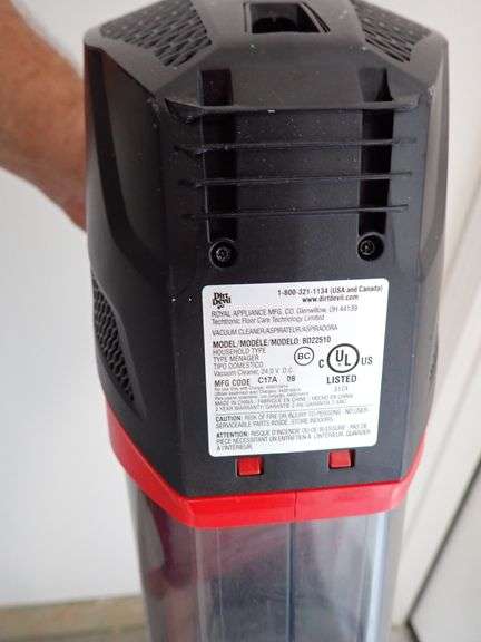 Dirt Devil BD22510 Dirt Devil Reach Max Plus Cordless Stick Vacuum ...