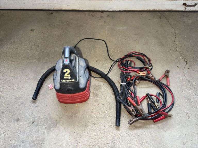 Craftsman Dry Vac and Jumper Cables - Auction Ohio