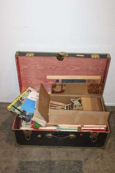 Trunk of Vintage Books & More - Auction Ohio