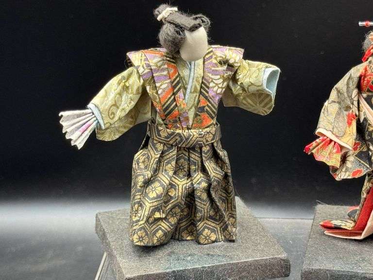 Traditional Japanese Paper Dolls by Rochelle Paul, Samurai and Geisha ...