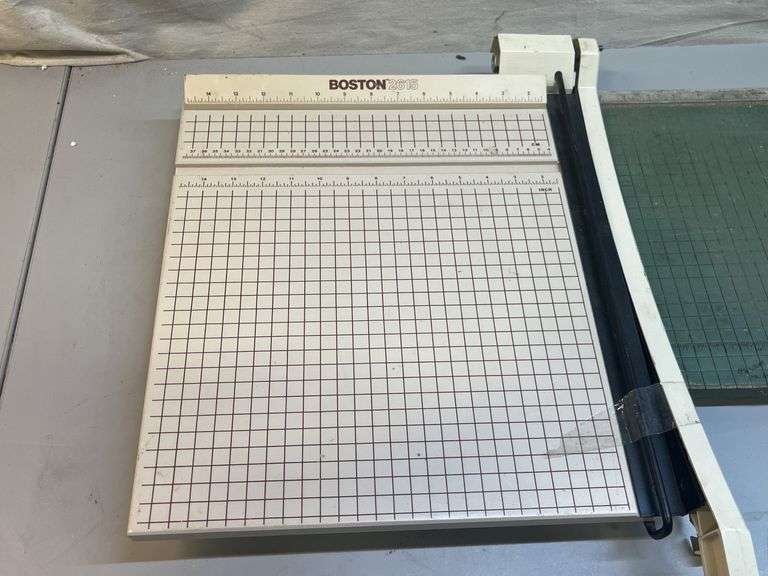 Pair of Paper Guillotine Cutters - Auction Ohio