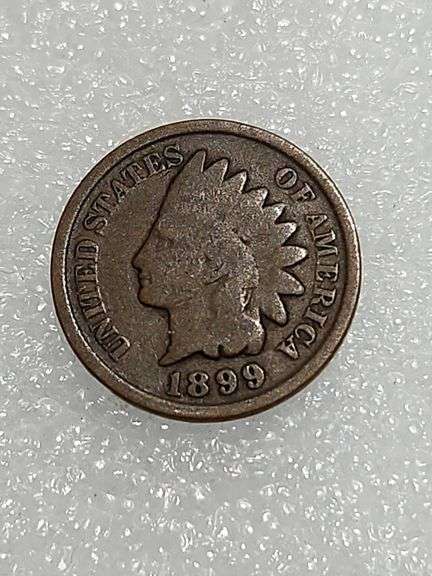 1899 Indian Head Penny - Auction Ohio