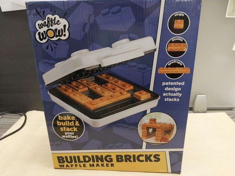 Waffle Wow! Building Bricks Waffle Maker – New in Box - Auction Ohio