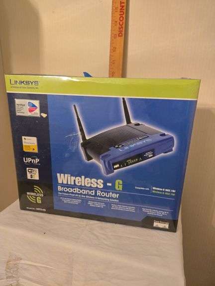 Link systems wireless broadband router - Auction Ohio