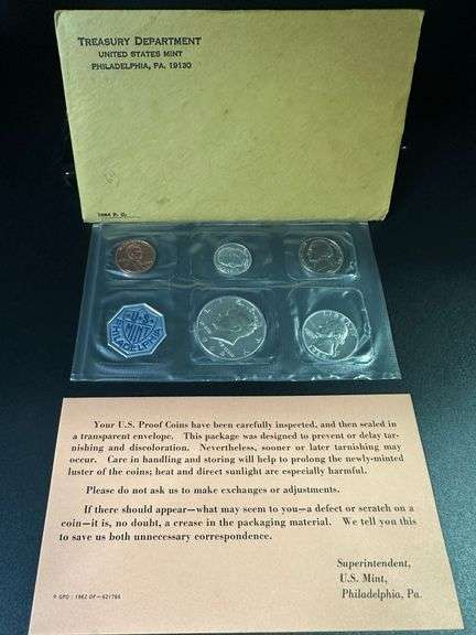 1964 Proof Coin Set - Auction Ohio