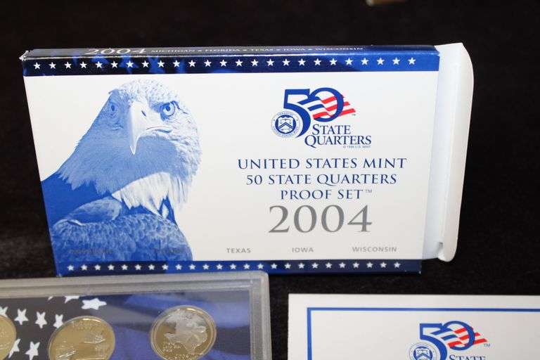2004 U.S. State Quarter Proof Set - Auction Ohio