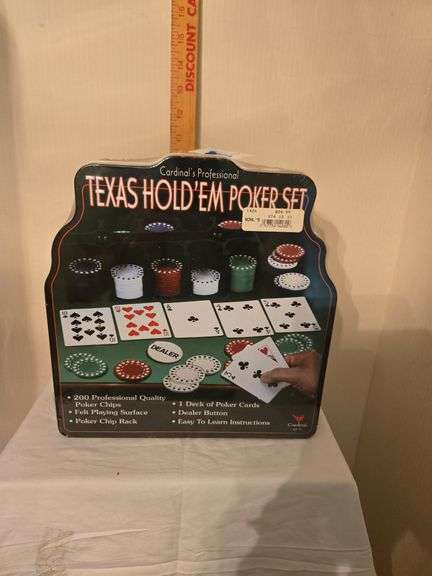 Texas holdem poker set - Auction Ohio