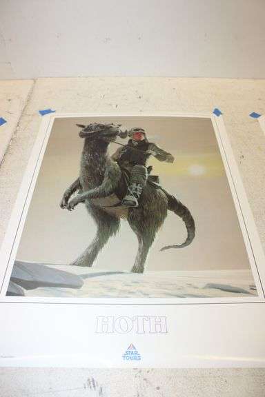 Star Wars Hoth Poster - Auction Ohio