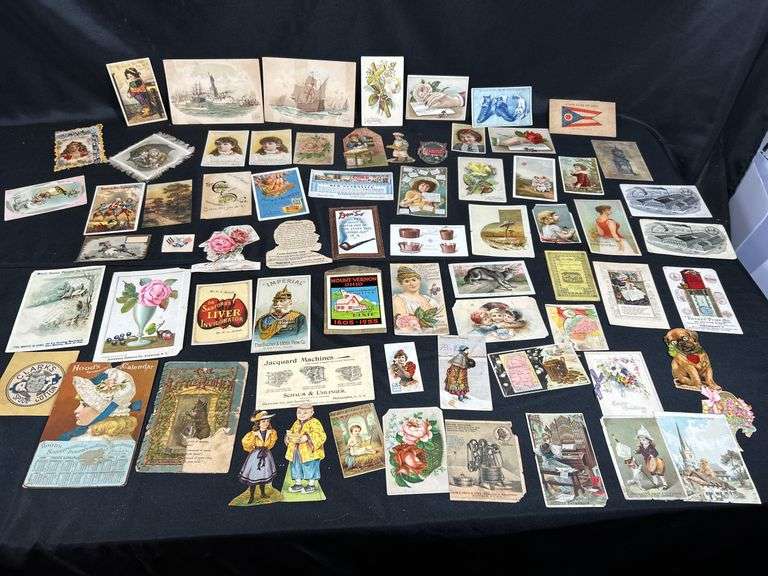 Antique Trade Cards - Auction Ohio
