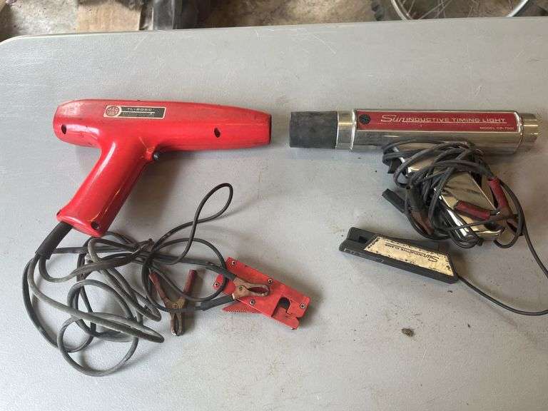 Mac Tools TL-805C and Sun CP-7501 Automotive Timing Lights - Auction Ohio