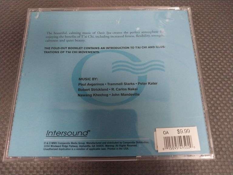 Lot of 6 Music CDs with Cases – Relaxation, Nature, and More - Auction Ohio