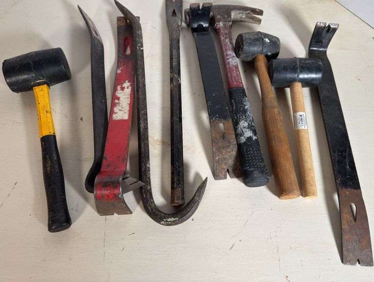 Linus Hammers and Pry Bars - Auction Ohio