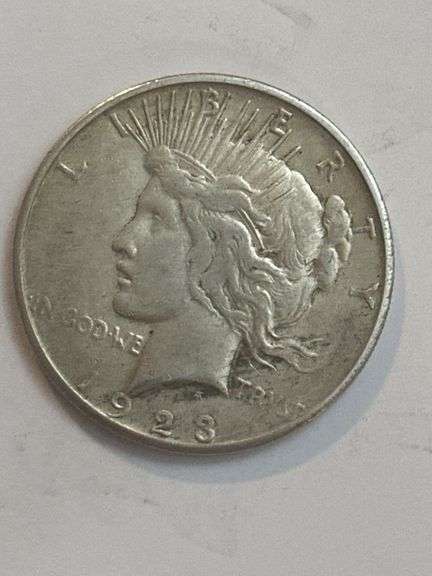 1923 S Peace silver dollar - Auction Ohio