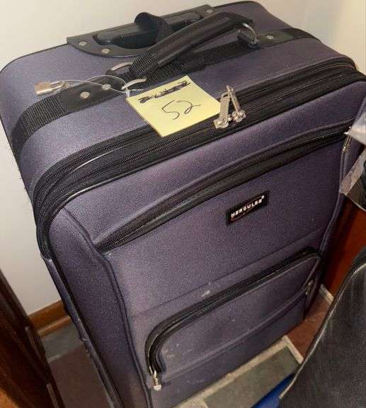 HERCULES Luggage 1 piece - Auction Ohio