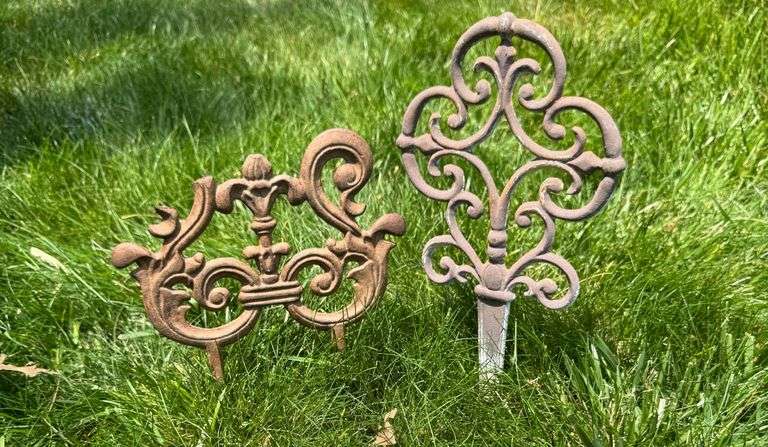 Decorative Cast Iron Garden Ornaments - Auction Ohio