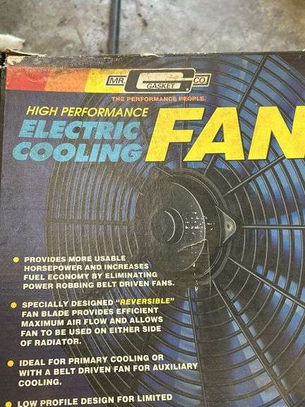 High-Performance Electric Cooling Fan and Assorted Automotive Parts ...