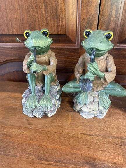 Frog Band Figurines - Auction Ohio