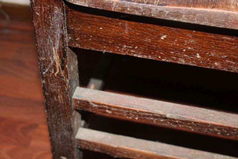 Antique Student Desk Chair - Auction Ohio