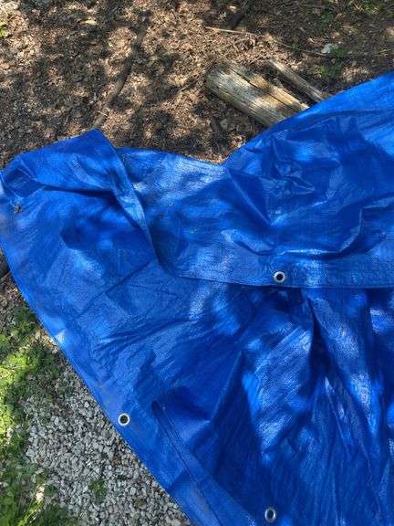 Blue Tarp - Auction Ohio