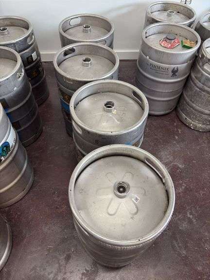 Four Empty Kegs - Auction Ohio