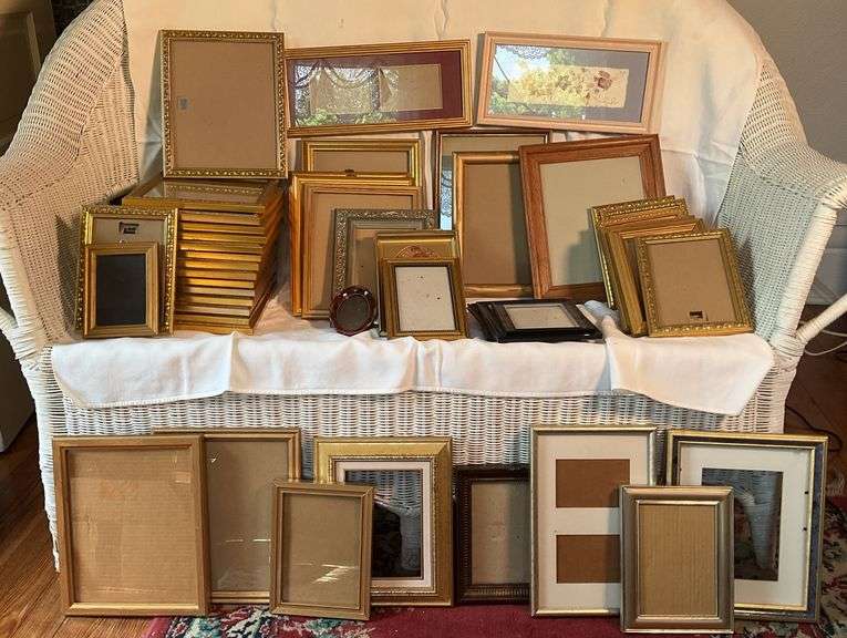 Assorted Gold Frames - Auction Ohio