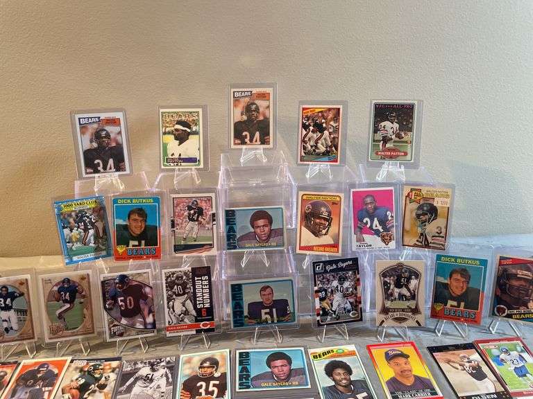 Chicago Bears Football Cards From 70s and 80s - Auction Ohio