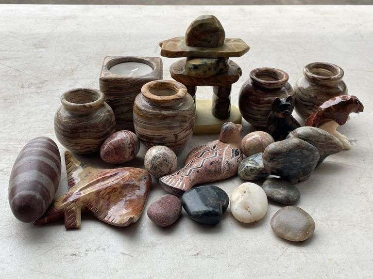 Carved Stone Items - Auction Ohio