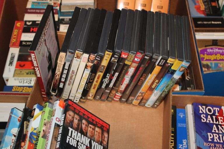 DVDs, VHS & Books - Auction Ohio