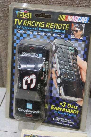 Sunoco Signed Flag With Assorted NASCAR Memorabilia Including Die-Casts ...