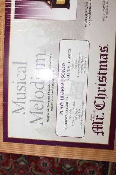 Mr. Christmas Melodium - Auction Ohio