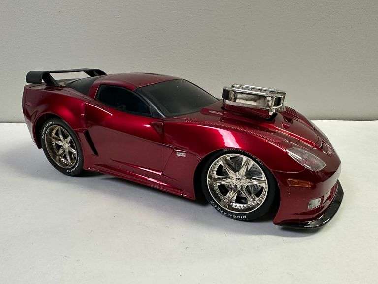 Ridemakerz Candy Apple Red Corvette - Auction Ohio