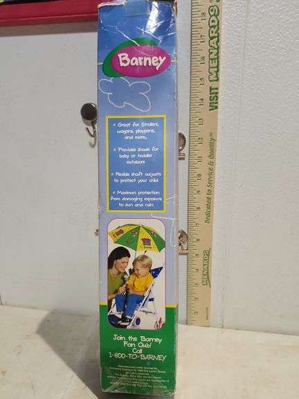Barney Stroller Umbrella - Auction Ohio