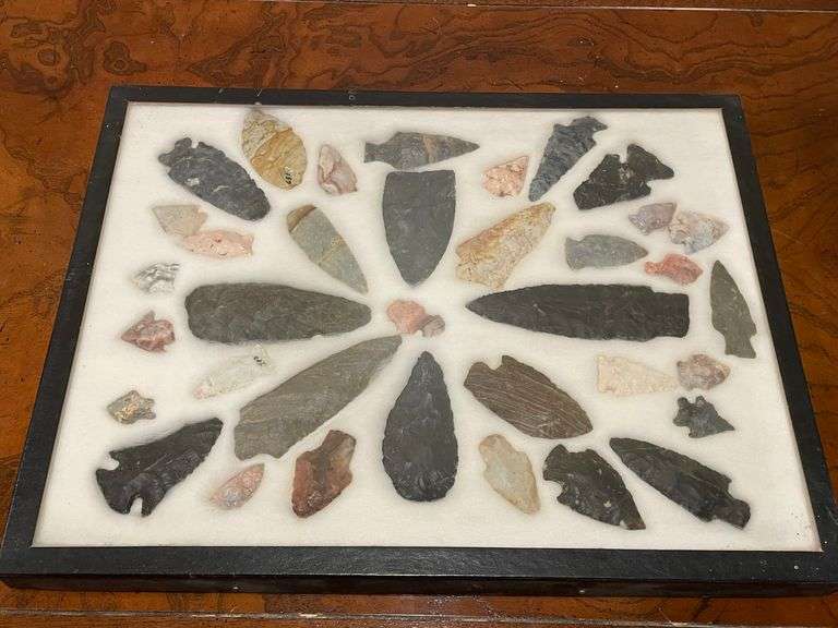 Native American Artifact Tray #3 - Auction Ohio