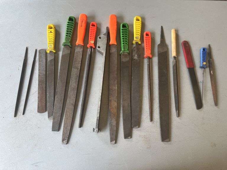 Metal Files with Various Handles - Auction Ohio
