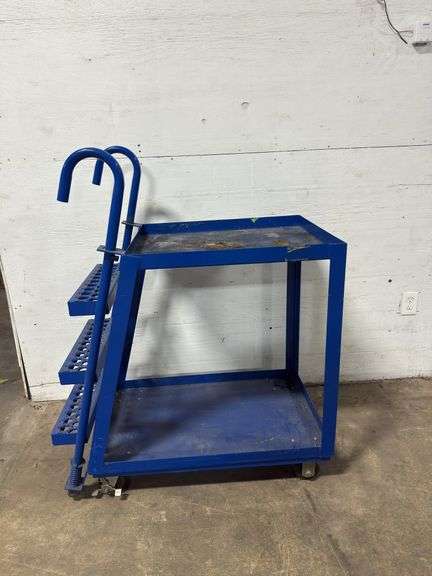 Utility Cart with Ladder - Auction Ohio