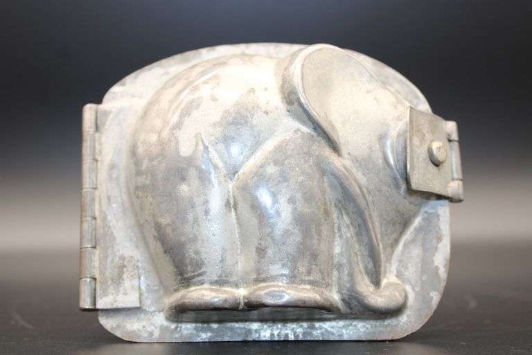Antique Pewter Elephant Mold - Auction Ohio