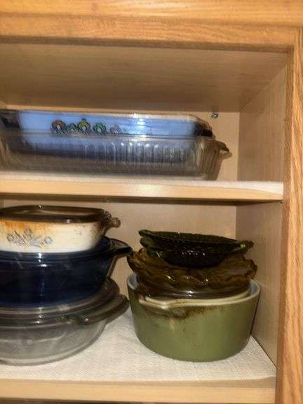 CORNING WARE, GLASSWARE, PYREX GLASSWARE and more! - Auction Ohio