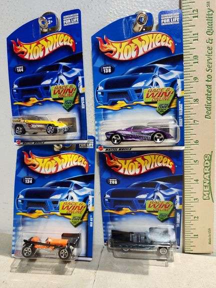 2002 Hot Wheels #134, 208, 144, 138 - Auction Ohio