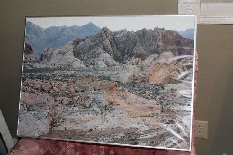 Desert Landscape Print - Auction Ohio