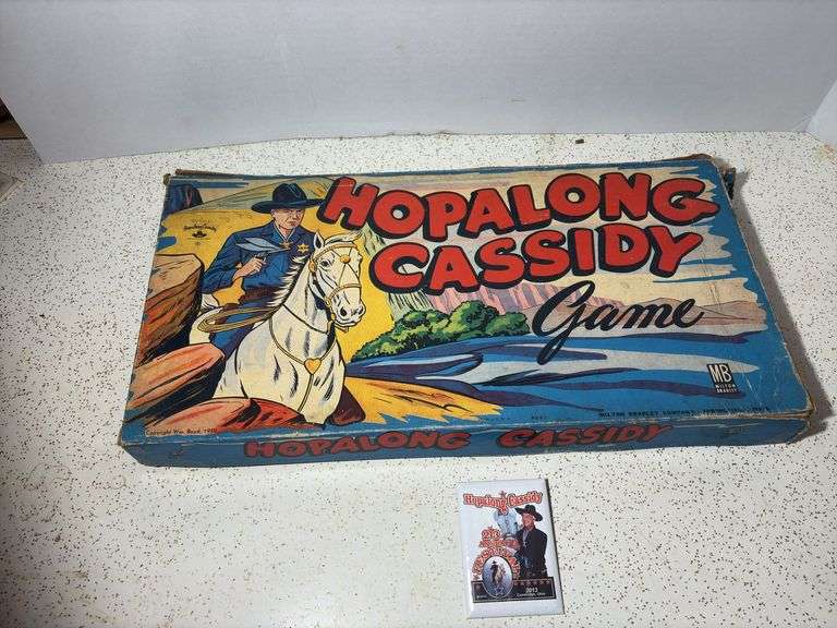 Hopalong Cassidy Board Game - Auction Ohio