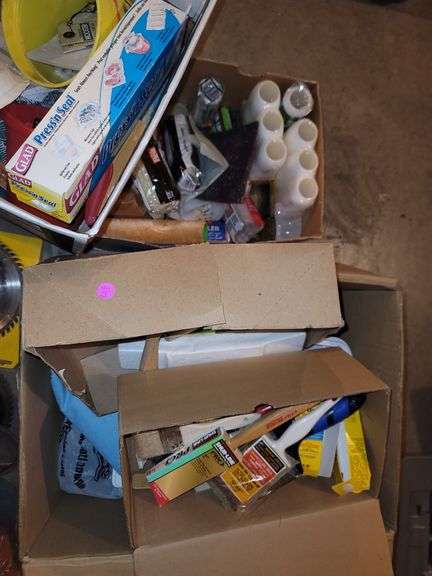 2 boxes of painting supplies - Auction Ohio