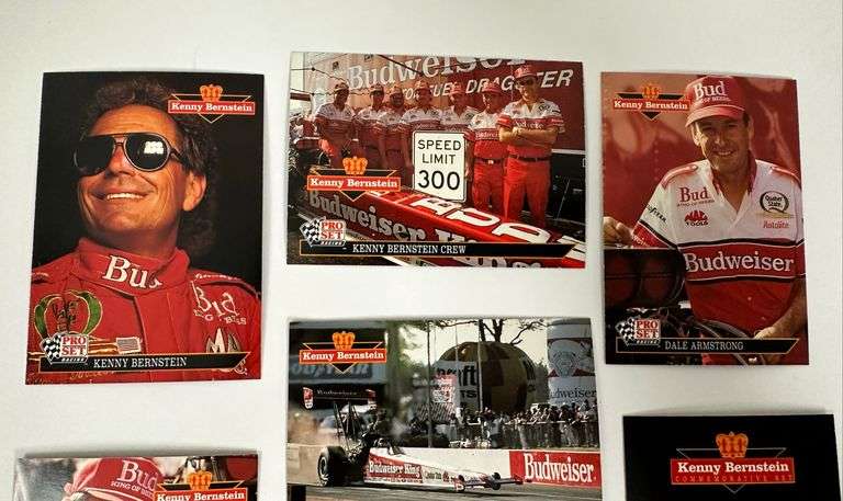 Pro Set of Race Cards Marking a 301.70mph Record - Auction Ohio