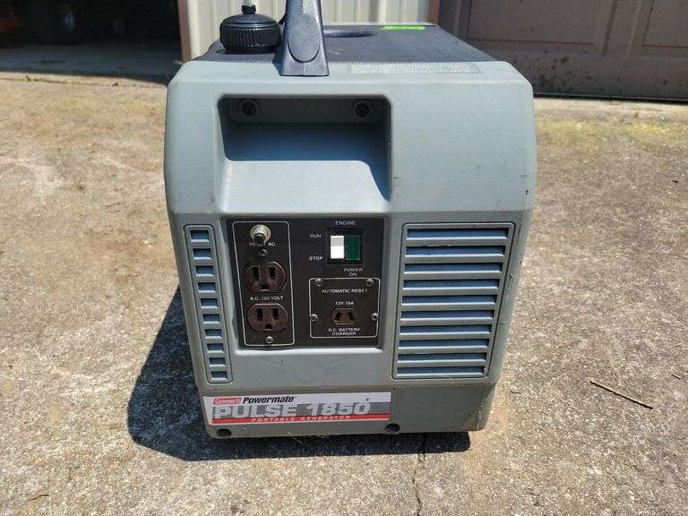 Coleman Powermate Pulse 1850 Generator - Auction Ohio