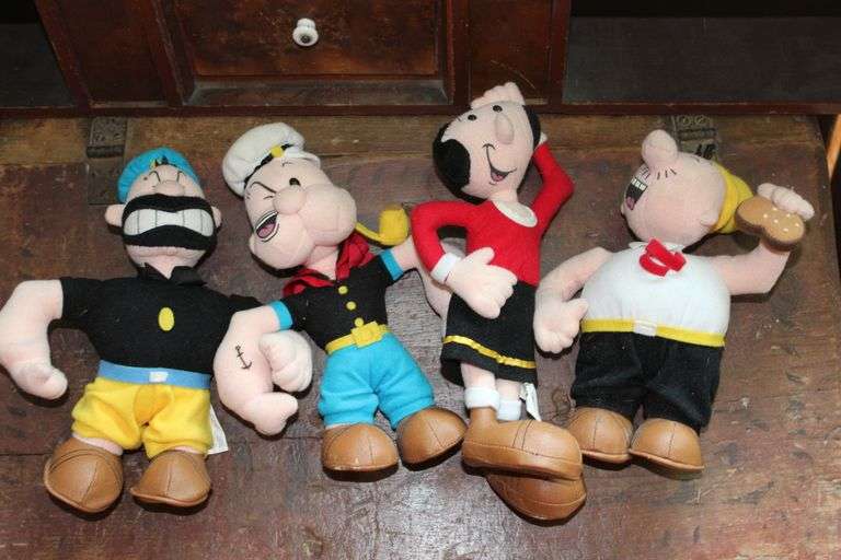 Popeye Plush Set - Auction Ohio