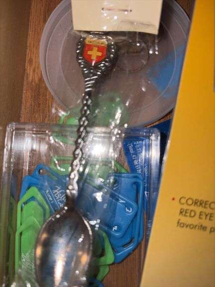 Kodak Red Eye Pen, Souvenir Spoon and Other Miscellaneous Items ...